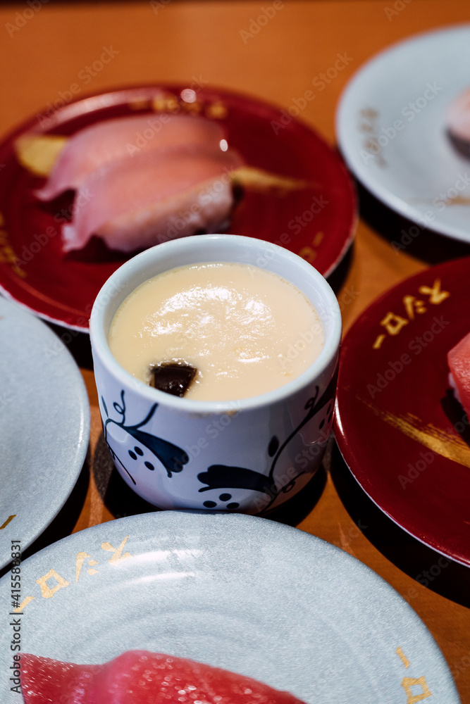 Sushiro restaurant in Taipe, Taiwan. Sushiro is the large chain of ...