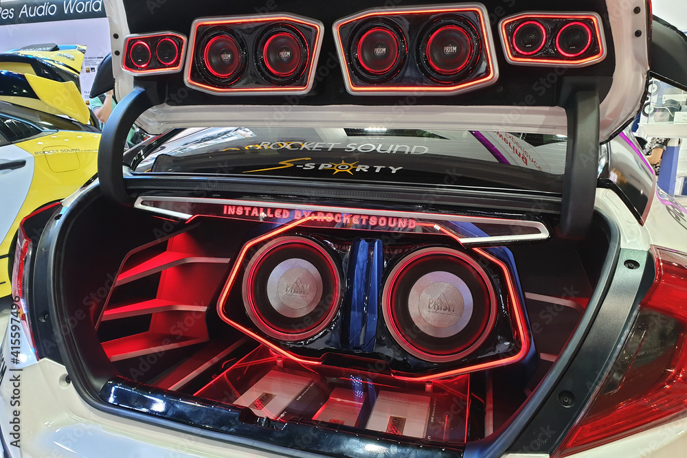 Foto de Pioneer customised car sound system in Bangkok International ...