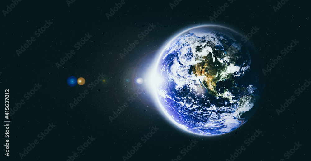 Planet Earth Full View