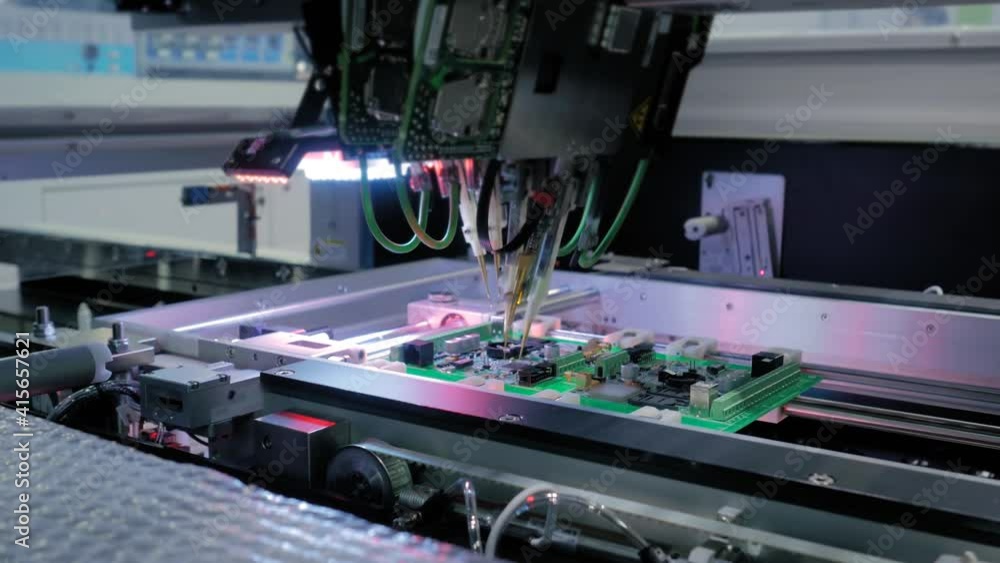 Automation machine equipment for quality testing of printed circuit ...