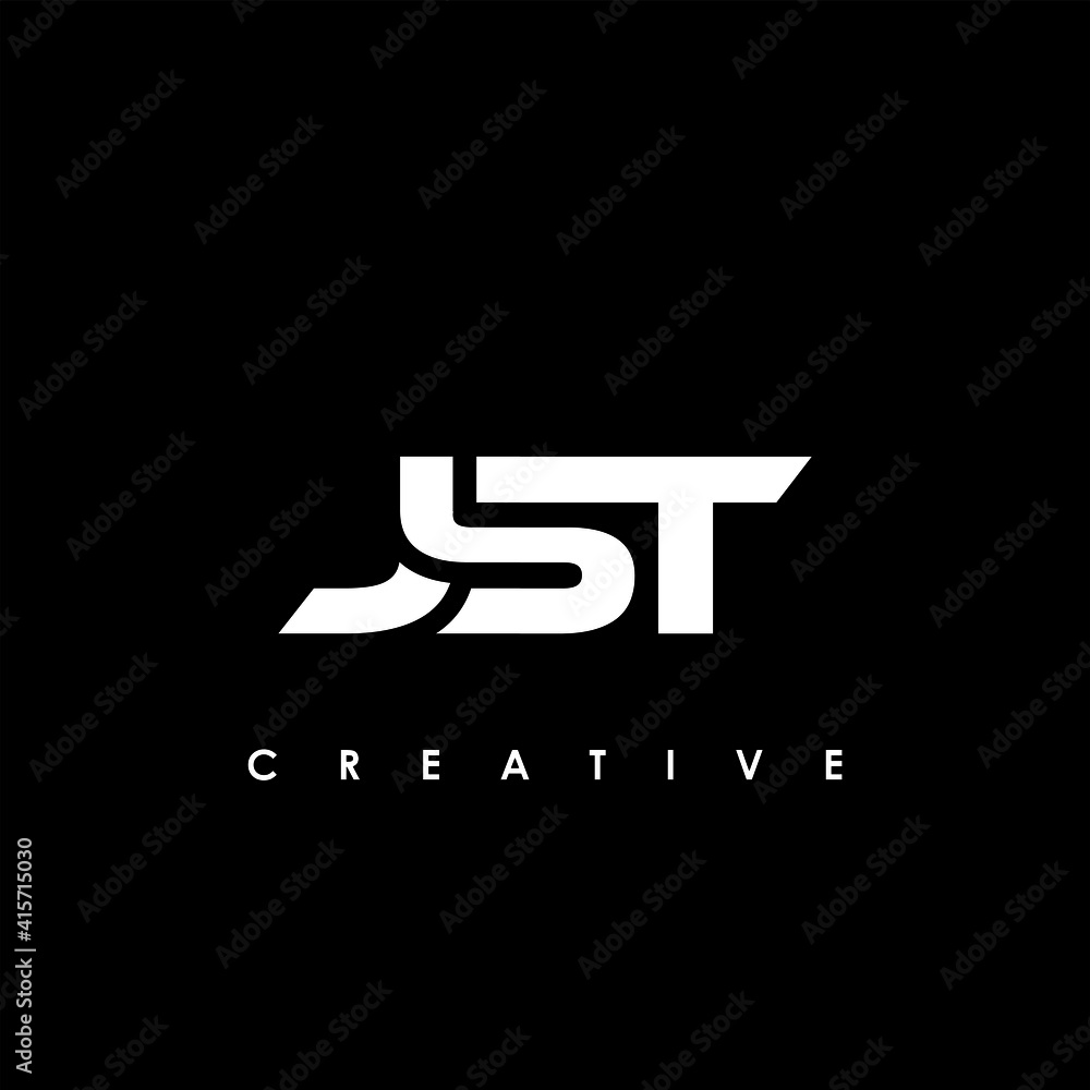 JST Letter Initial Logo Design Template Vector Illustration Stock ...