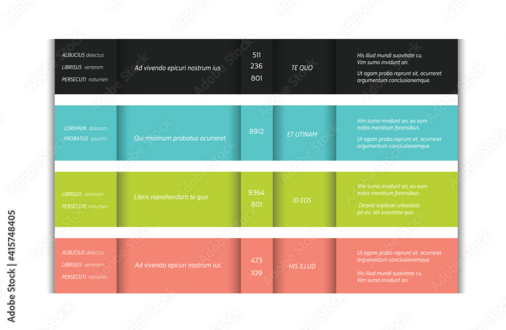 Price table, template, pricing banner, chart. Infographics element ...