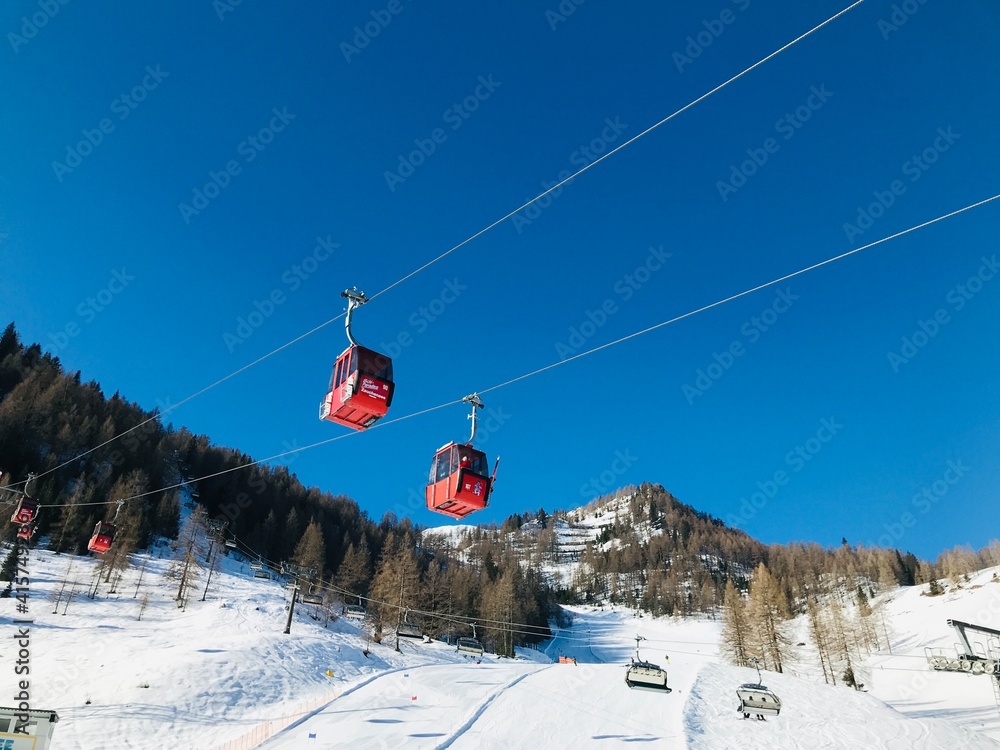 Seilbahn - Gondelbahn Stock Photo | Adobe Stock