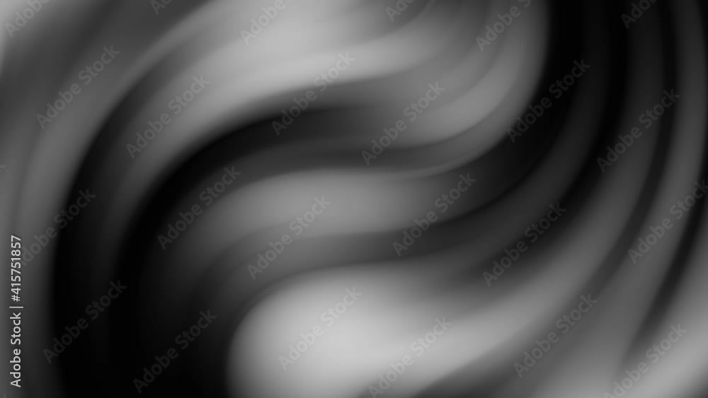 Dark wave pattern decorative abstract black and white background ...