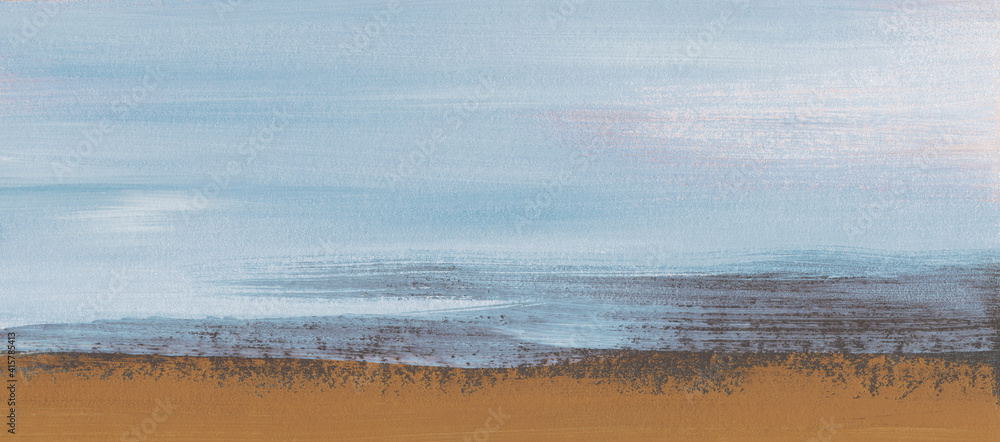 Abstract landscape. Versatile image for creative design projects ...