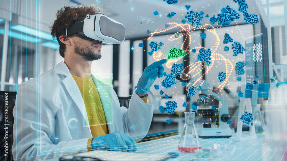 Futuristic Scientist