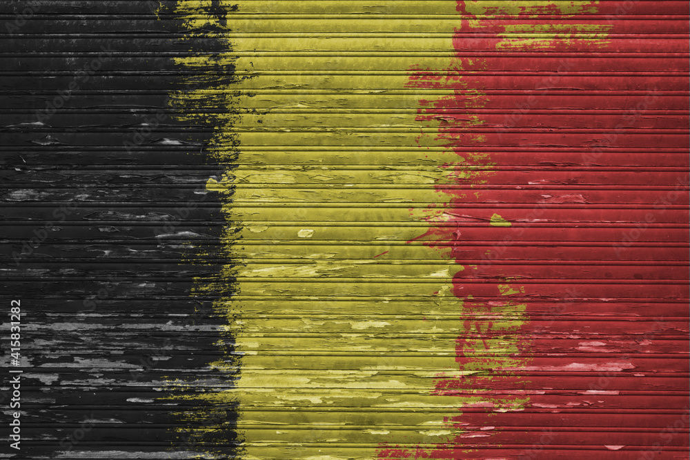 Belgische Flagge Stock Photo | Adobe Stock