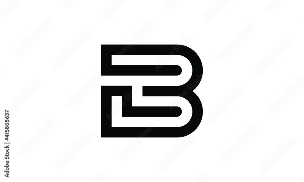 Capital Letter B Template
