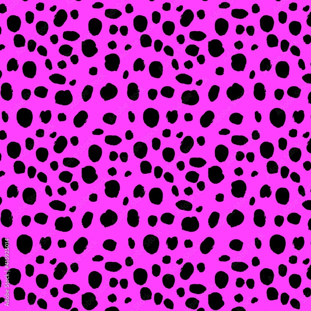 Graphic of an animal print, cheetah spots, animal leopard spots. Stock ...