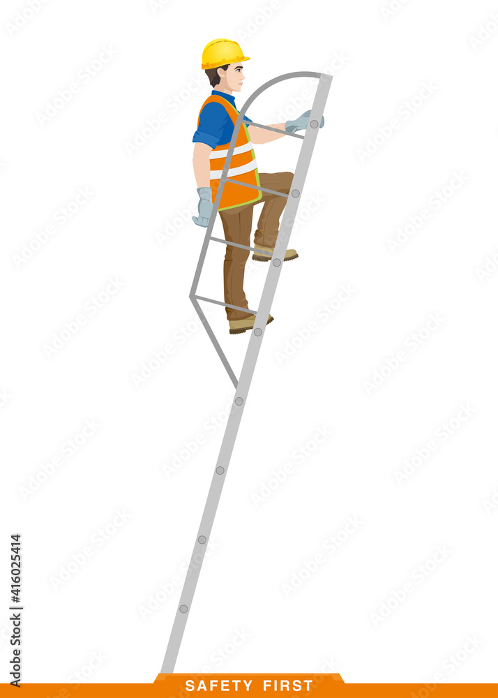 Rules for working at height. Safety engineering. Scaffolding and ...