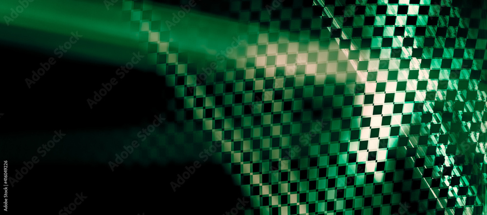 Unusual background in dark colors. Styling under the racing flag. The ...
