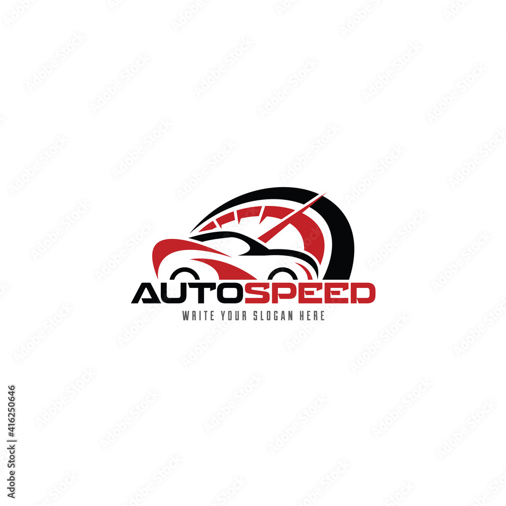 Car Logo design. Automotive Logo Vector Template. Auto speed logo ...