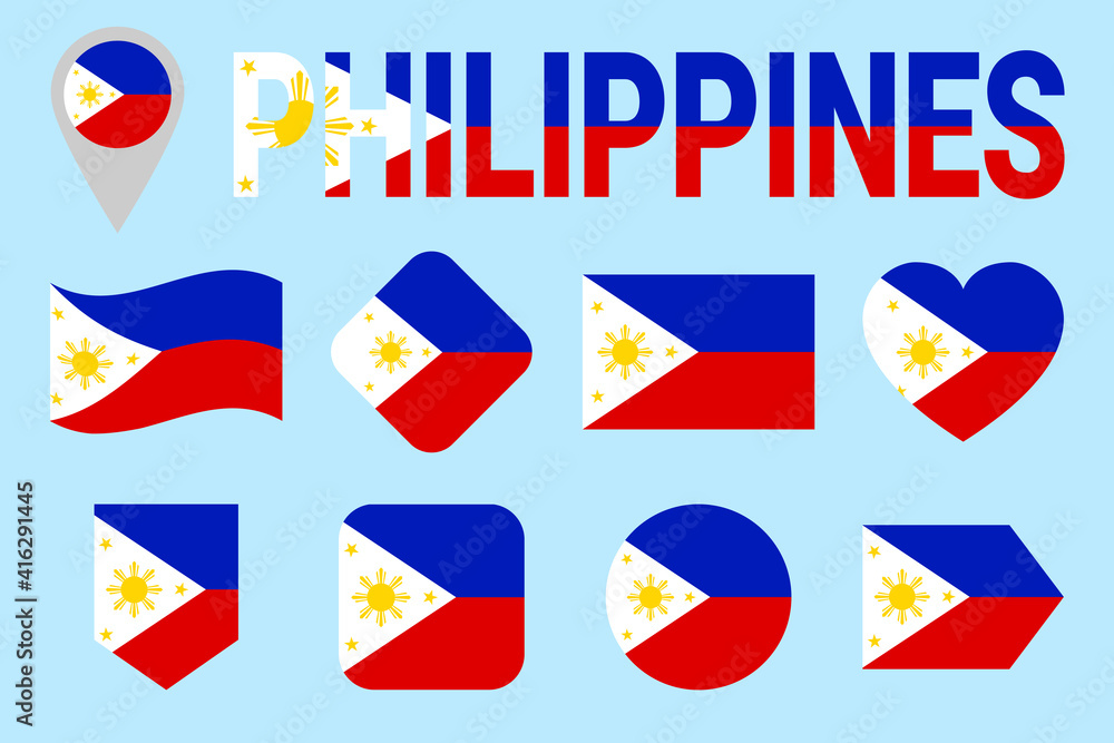Simple Philippines Flag