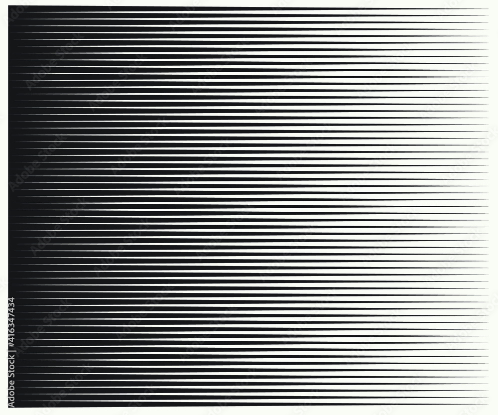 Horizontal lines. Design halftone element. Vector illustration. Line ...