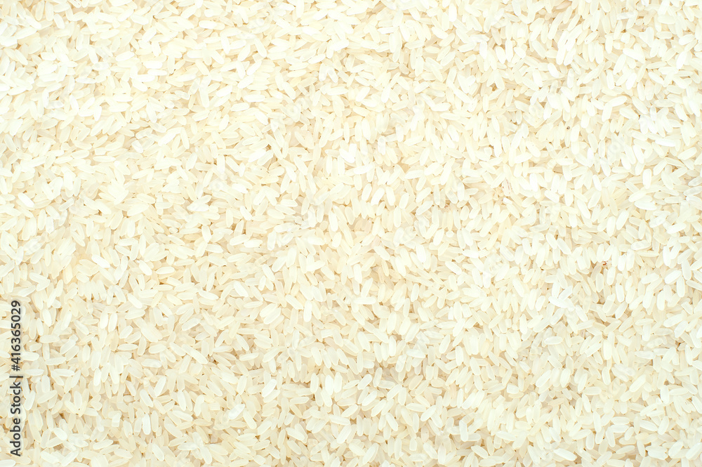 Rice background. White milled Stock Photo | Adobe Stock