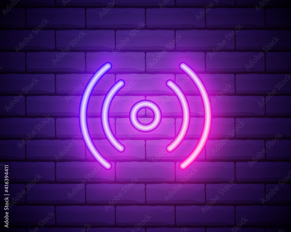 Vector realistic isolated neon sign logo for decoration and covering on ...