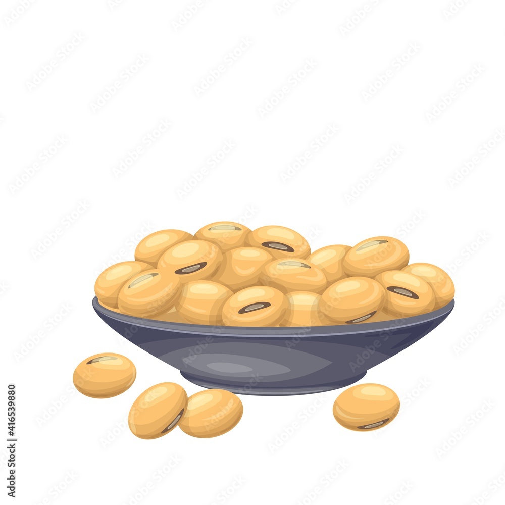 Cartoon Soybean