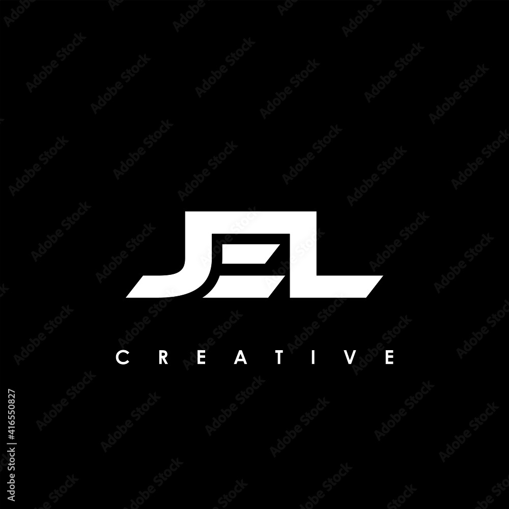 JEL Letter Initial Logo Design Template Vector Illustration Stock ...