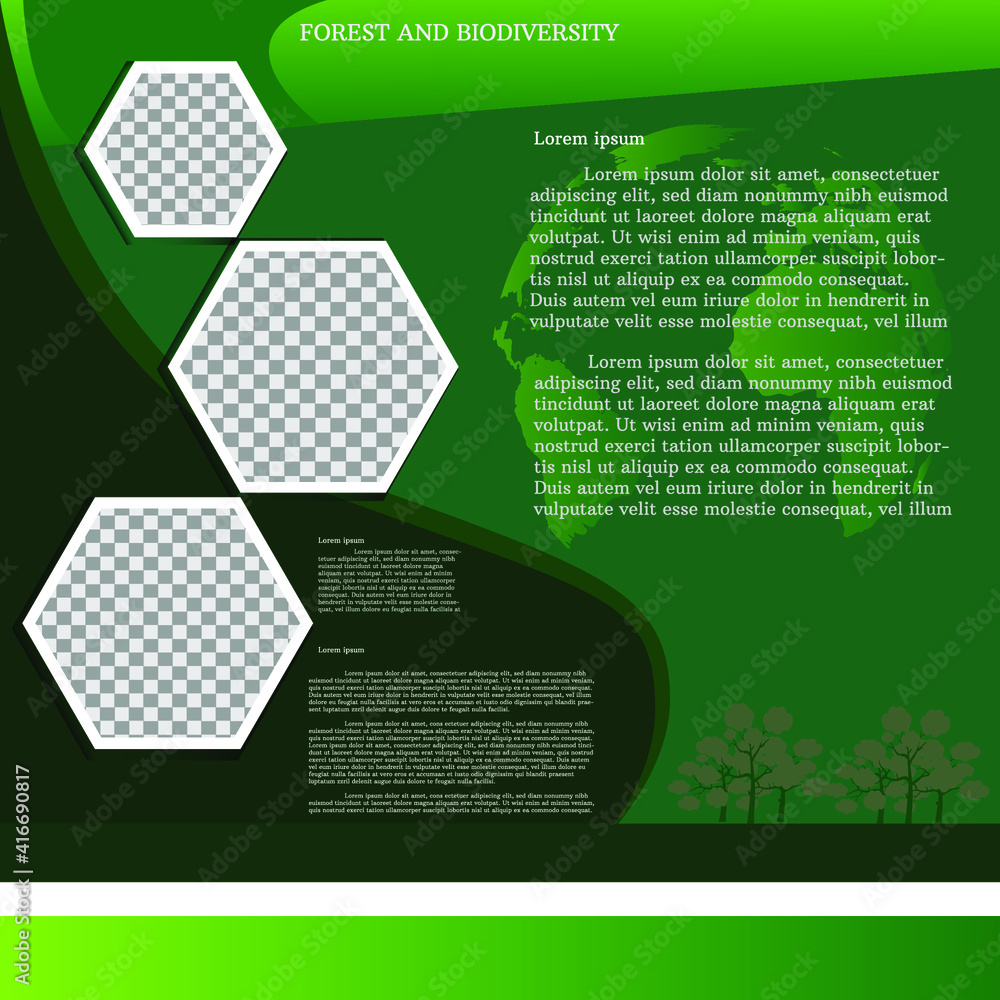 International Day of Forests. Social media template for International ...
