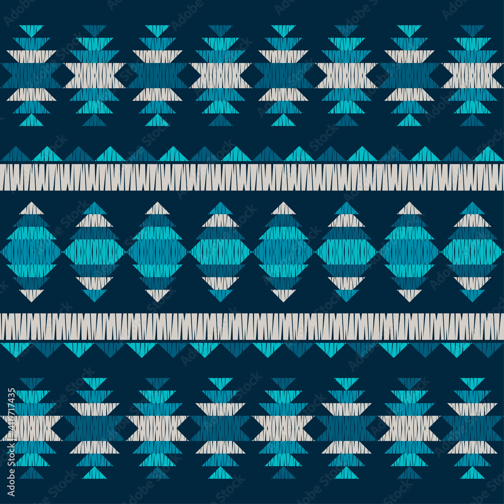 Native American Designs And Patterns Teal