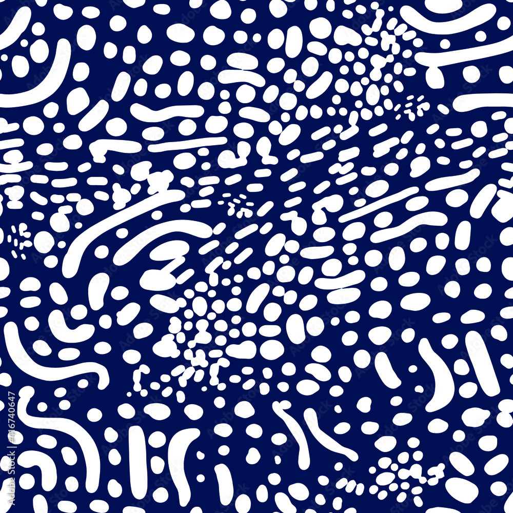 seamless pattern - whale shark skin texture. For textiles, interiors ...