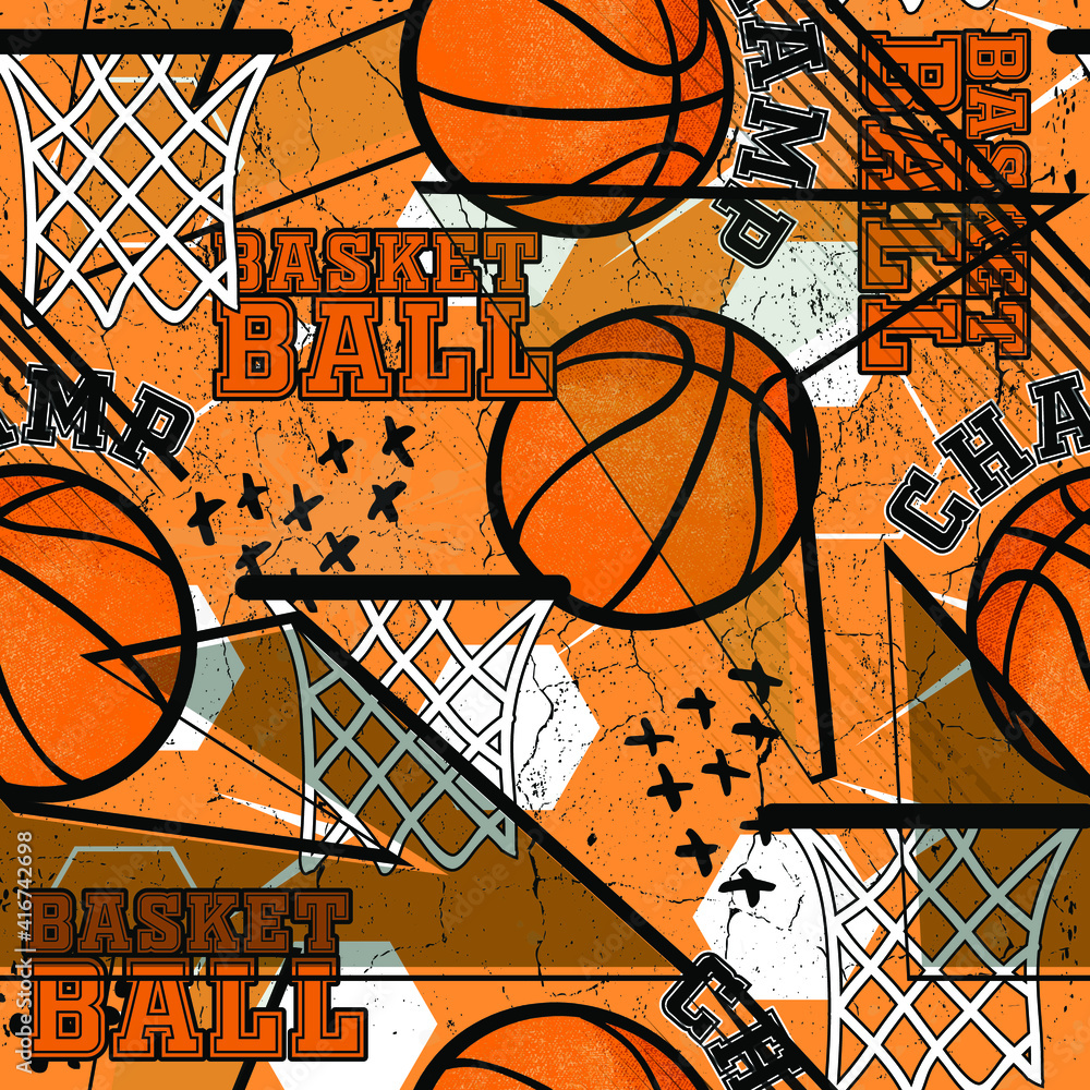 Basketball Wallpaper Abstract