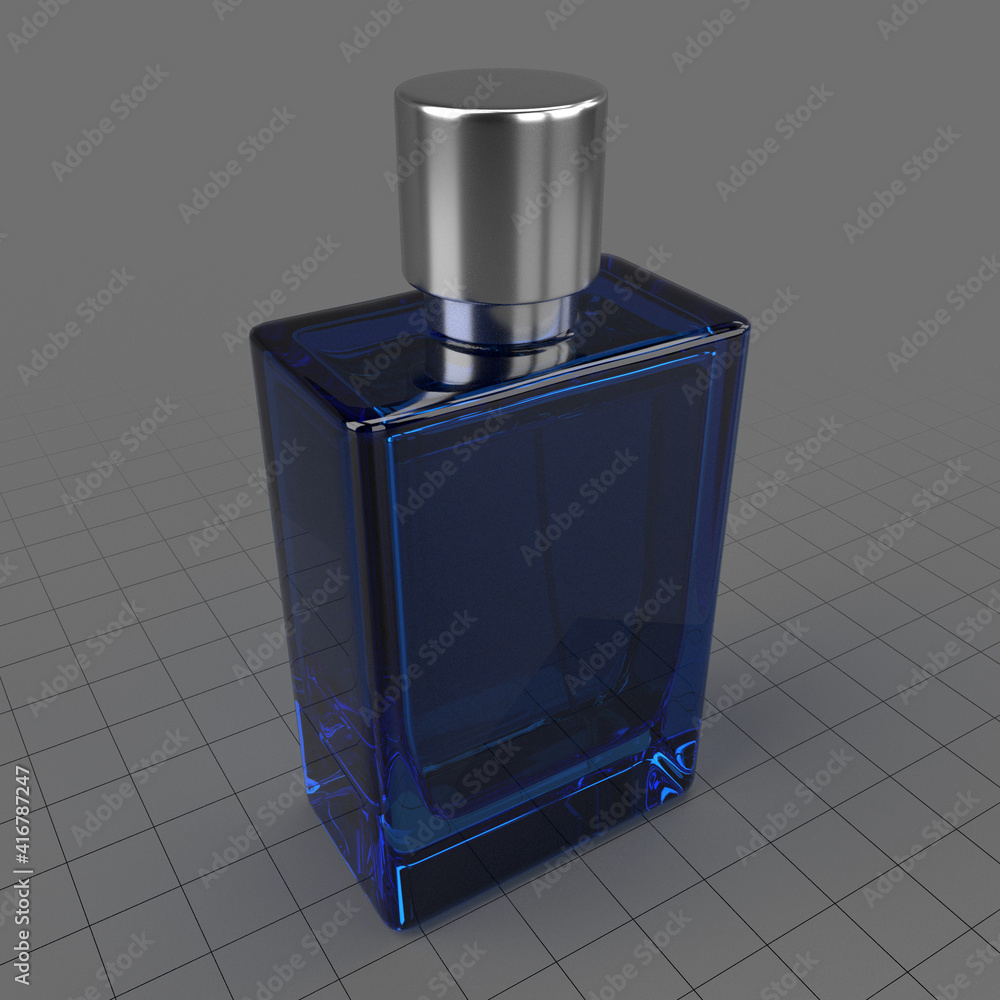 Perfume bottle 4 Stock 3D asset | Adobe Stock