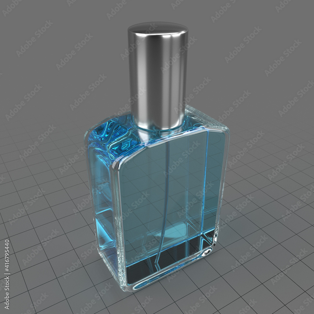 Perfume bottle 17 Stock 3D asset | Adobe Stock