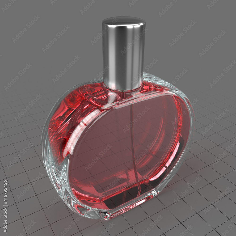 Perfume bottle 15 Stock 3D asset | Adobe Stock