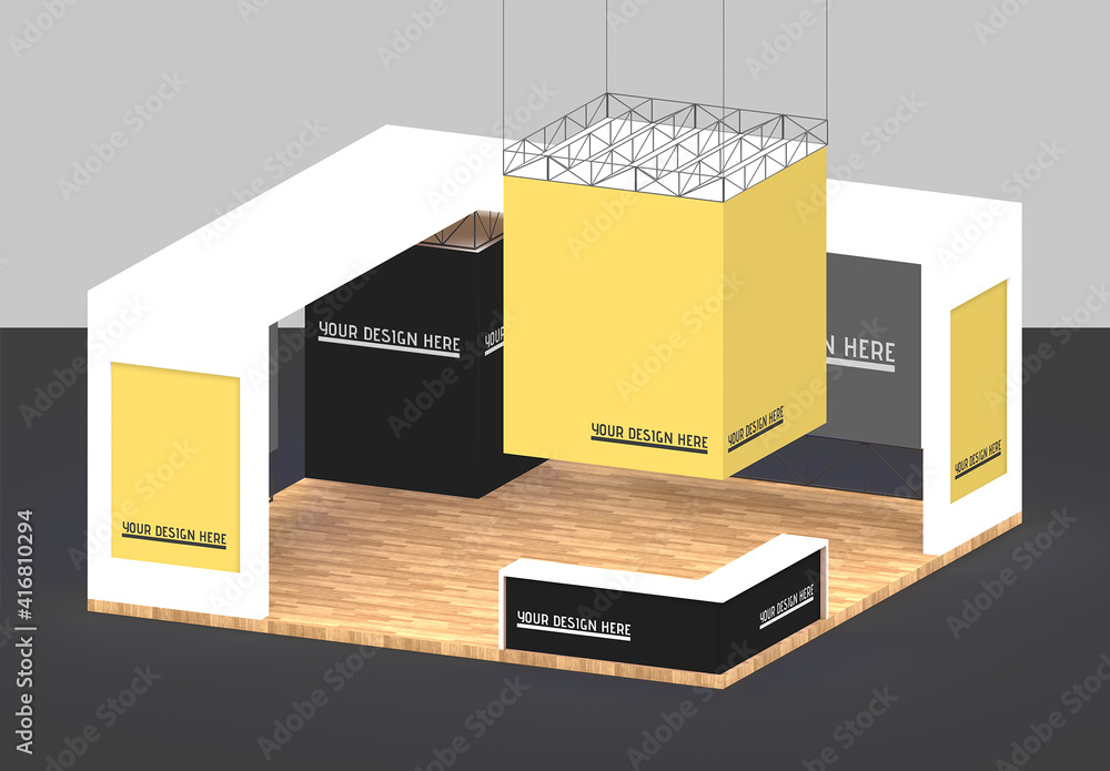 Exhibition Stand Mockup Stock Template | Adobe Stock