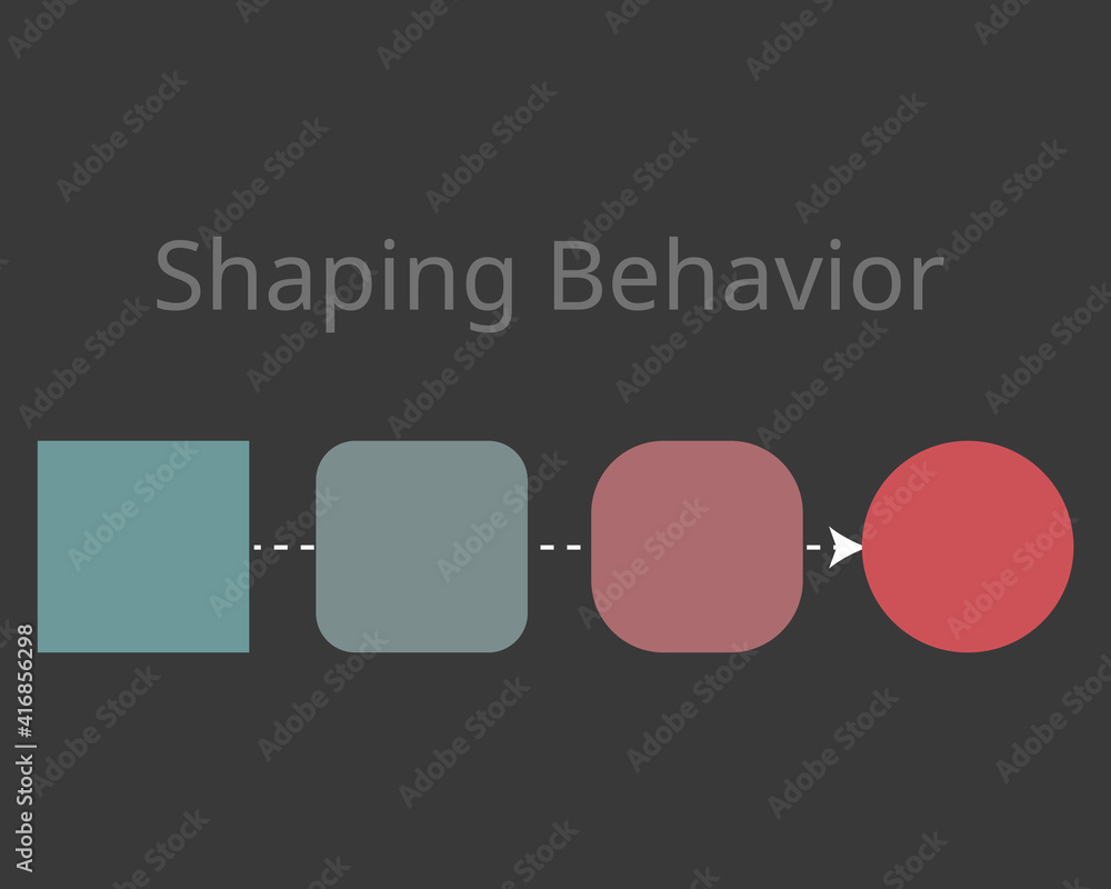 shaping behavior to reinforce behaviors that are closer to the target ...