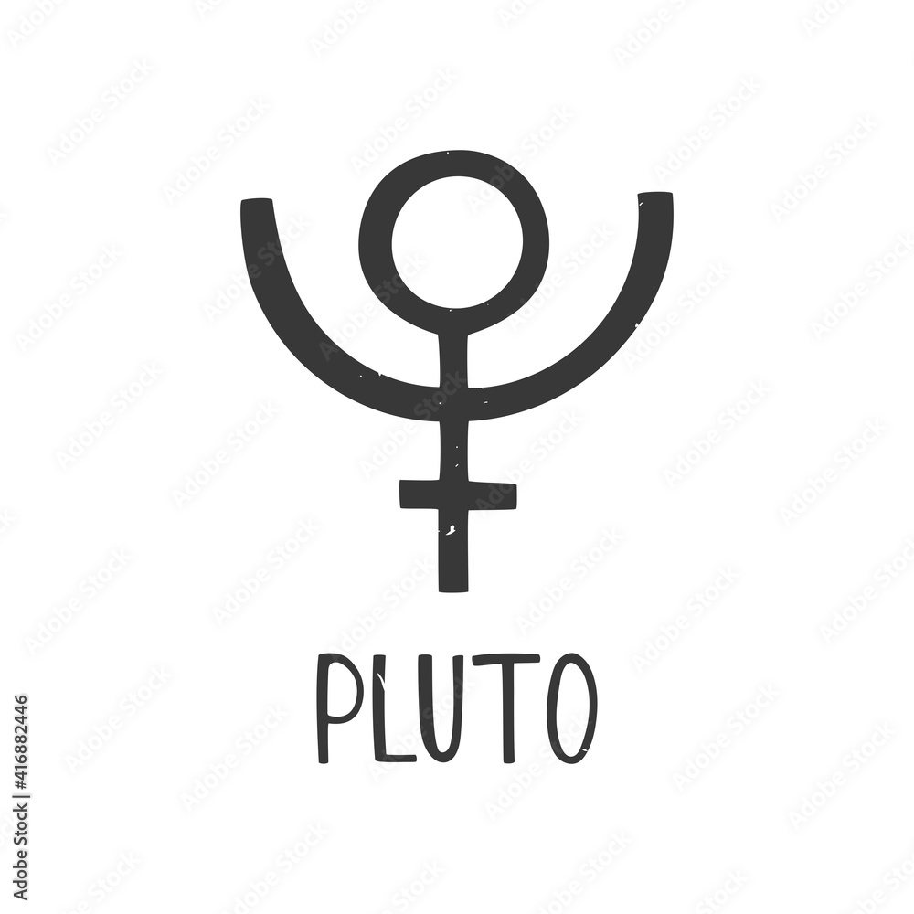 Pluto God Symbol