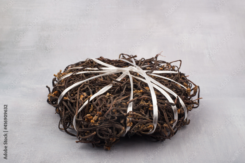 Dry Bracken, Korean food, collected in mountain forests. Stock Photo ...