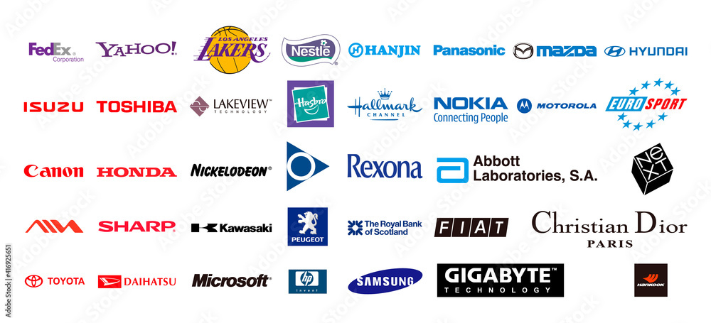 Multinational Electronics Company Logo