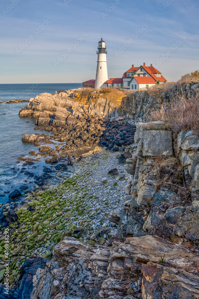 Portland Head Lighthouse Stock Photo | Adobe Stock