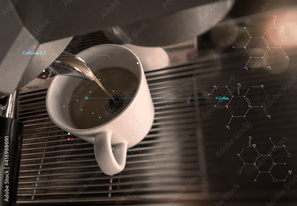 Scanning Ui for espresso pouring from coffee machine by Professional ...