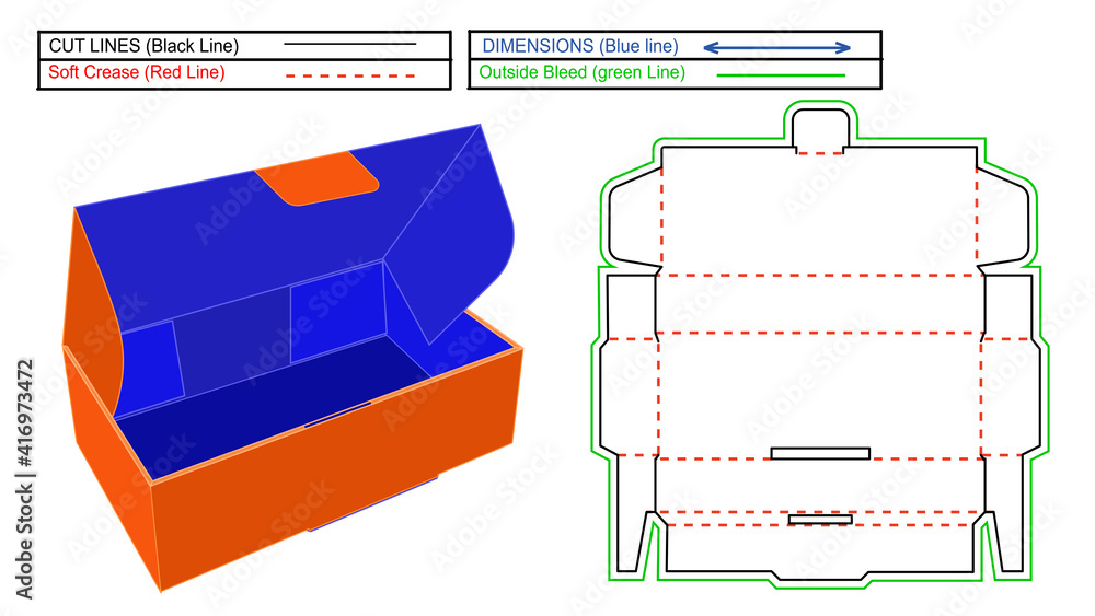 Corrugated Custom boxes, cardboard boxes and cartons box also 3D render ...