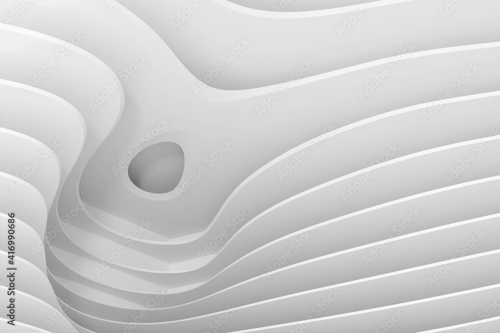 Smooth, rounded surfaces that create a new kind of familiar ...