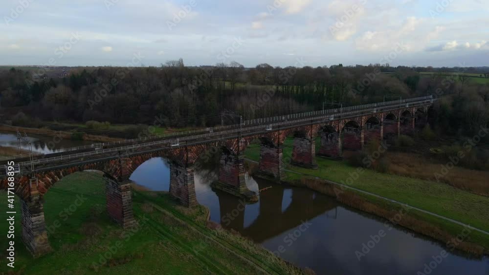 Dutton Viaduct is a railway viaduct on the West Coast Main Line where ...