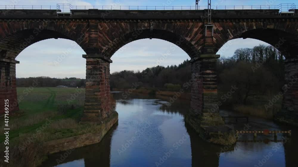 Dutton Viaduct is a railway viaduct on the West Coast Main Line where ...