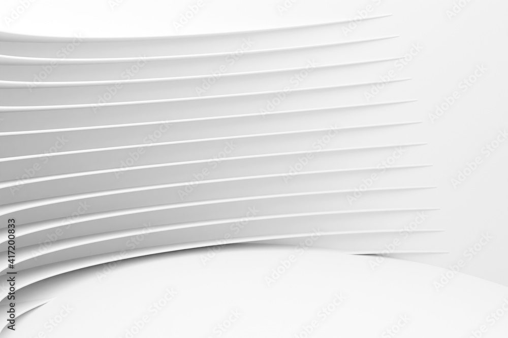 The slanted lines form the surface of the wall as a concept for a new ...