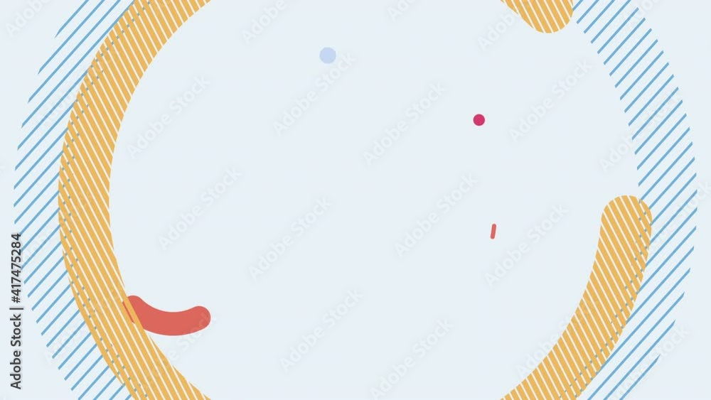 abstract pattern of circles with displacement effect for titles or ...