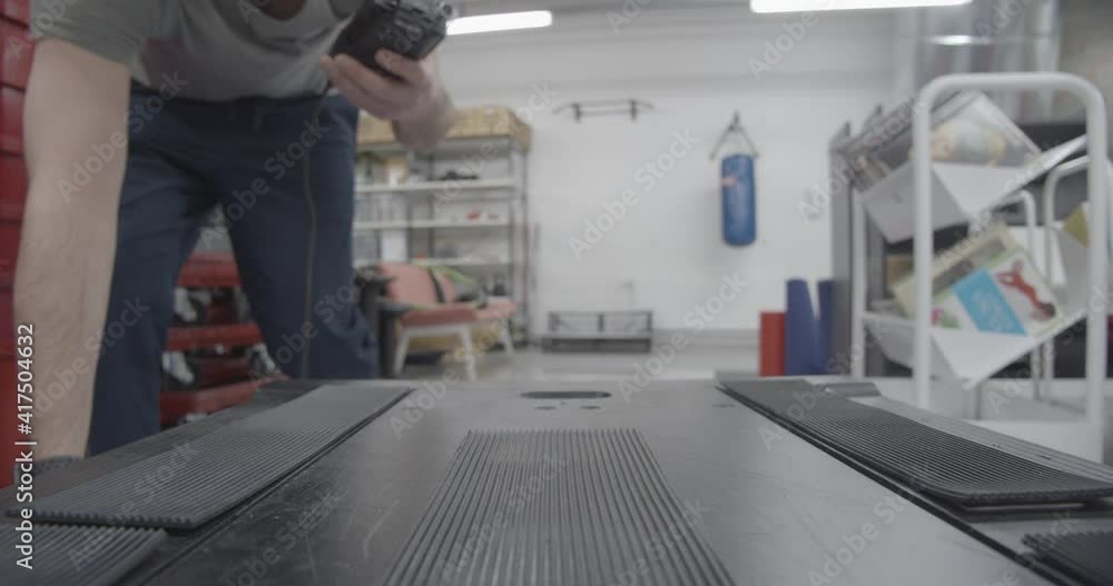 Point of view from intelligent and autonomous mobile industrial robot ...