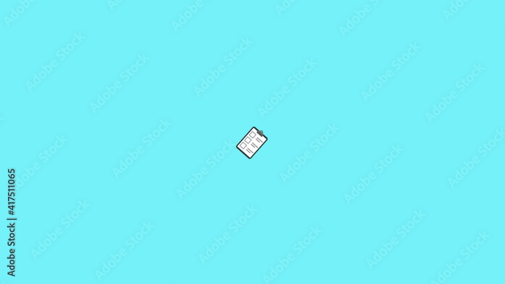 clipboard with check mark sign tick on check box on checklist paper on ...