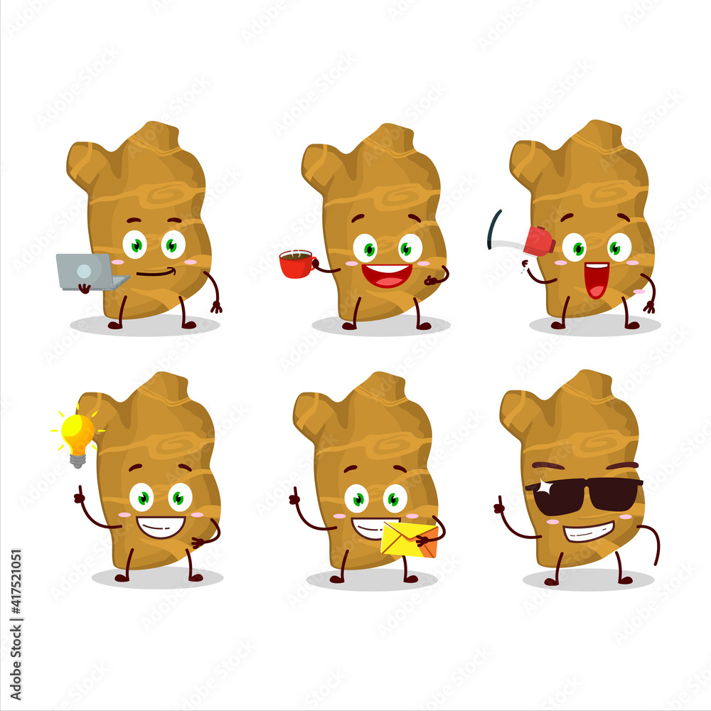 Jerusalem architoke cartoon character with various types of business ...