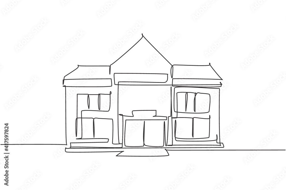 How To Draw A School Building