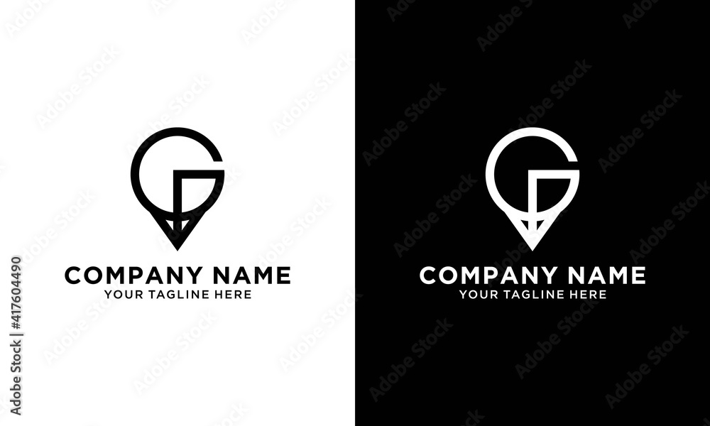 golf club emblem logotype template vector Design Illustration with ...
