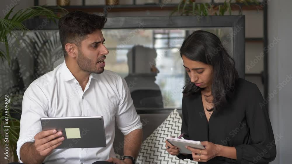 Video Stock A frustrated/ angry/ dominating male boss shouting at ...