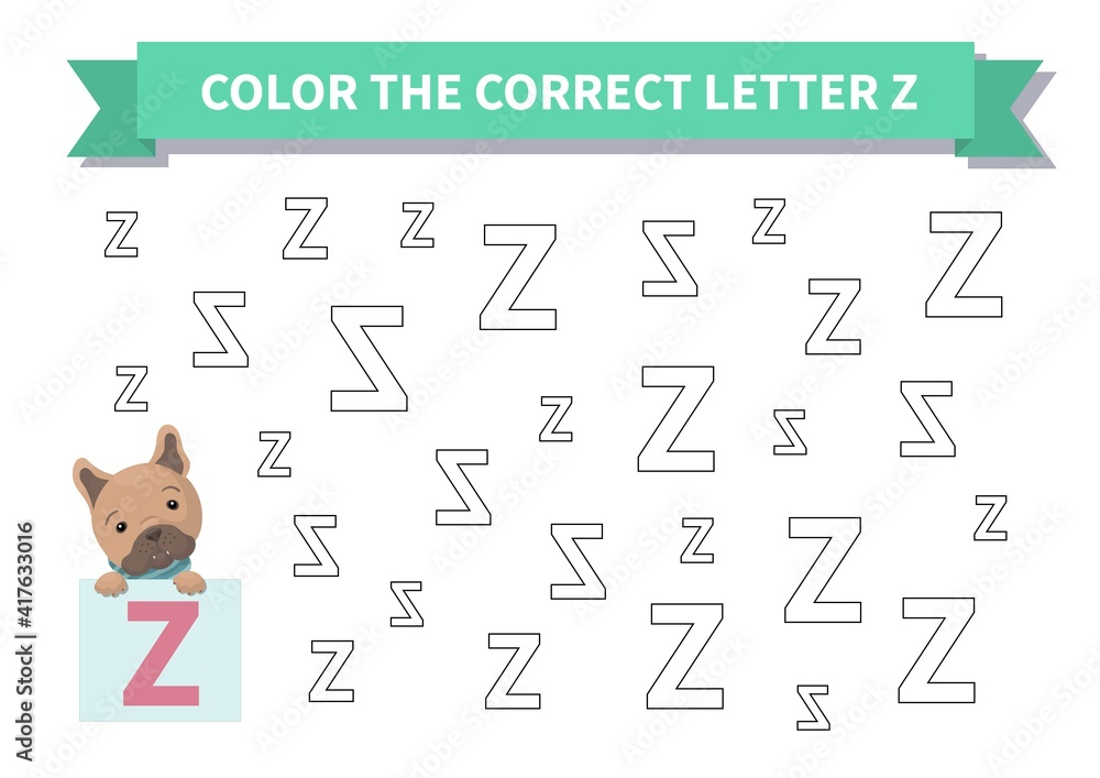 Printable game. Worksheet for kids. Exercise about letter reversals ...
