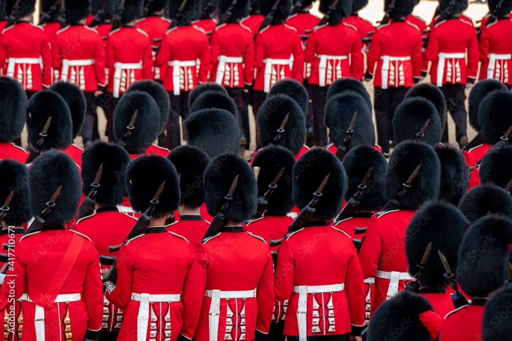 Trooping the Colour, military ceremony at Horse Guards Parade ...